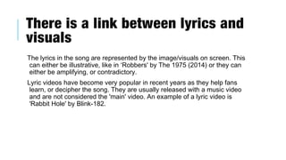 Goodwin's Music Video Theory | ODP