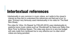 Goodwin's Music Video Theory | ODP