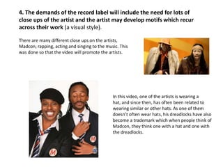 Music Video Analysis Madcon - Beggin' | PPTX