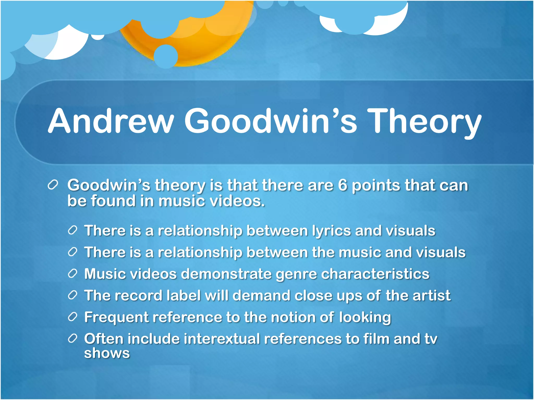 Goodwins Theory Analysis of Muse, Undisclosed Desires | PPTX