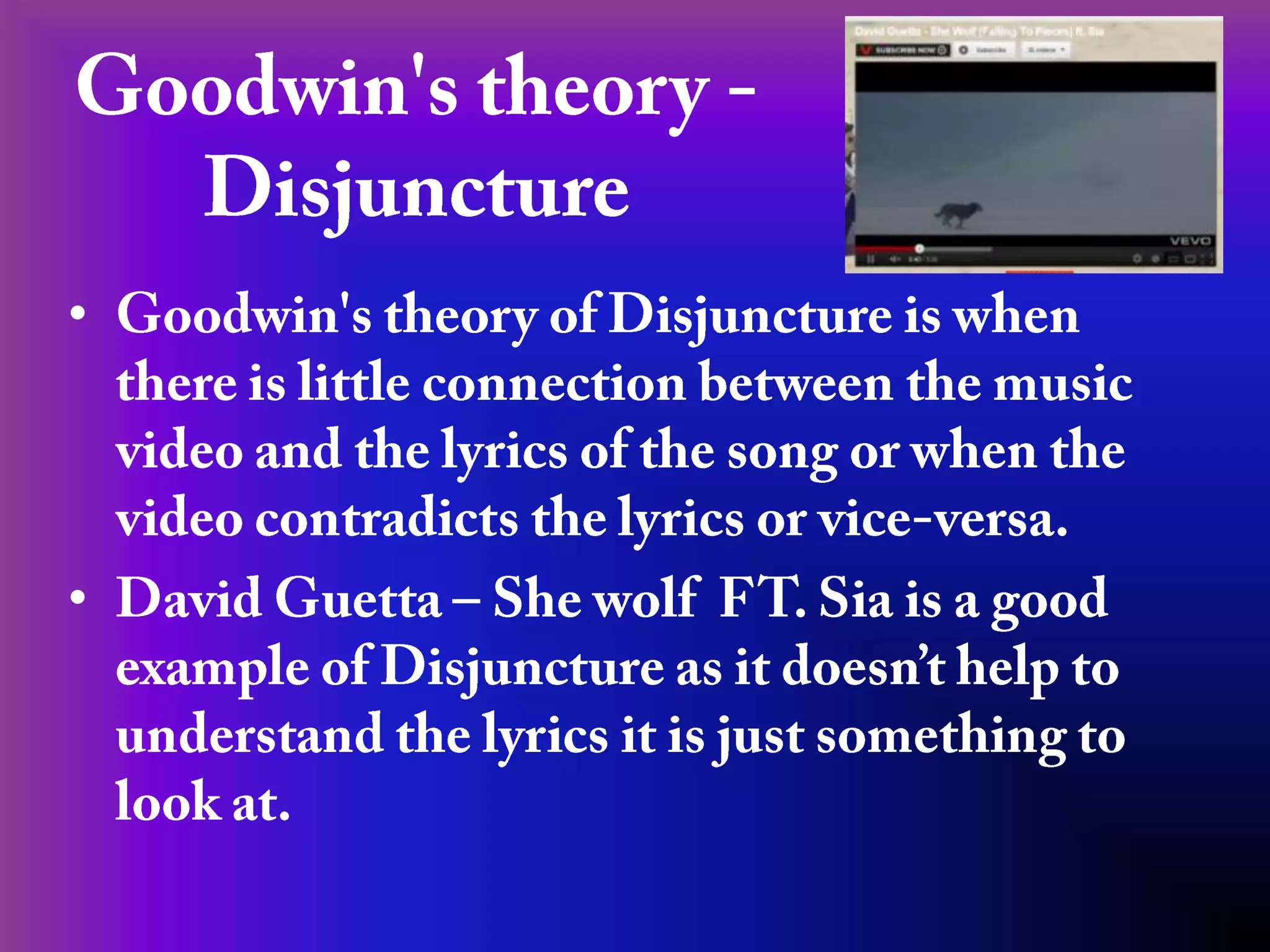 Goodwin's theory | PPTX