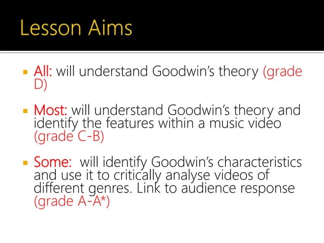Goodwin's theory | PPT