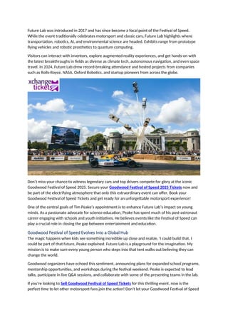 Goodwood Festival of Speed announces Tim Peake.docx