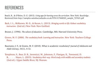 Good word in vocabulary instruction b | PPT | Free Download