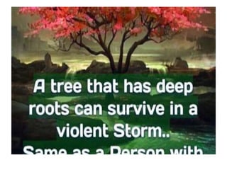 Good word is like a good tree | PPTX