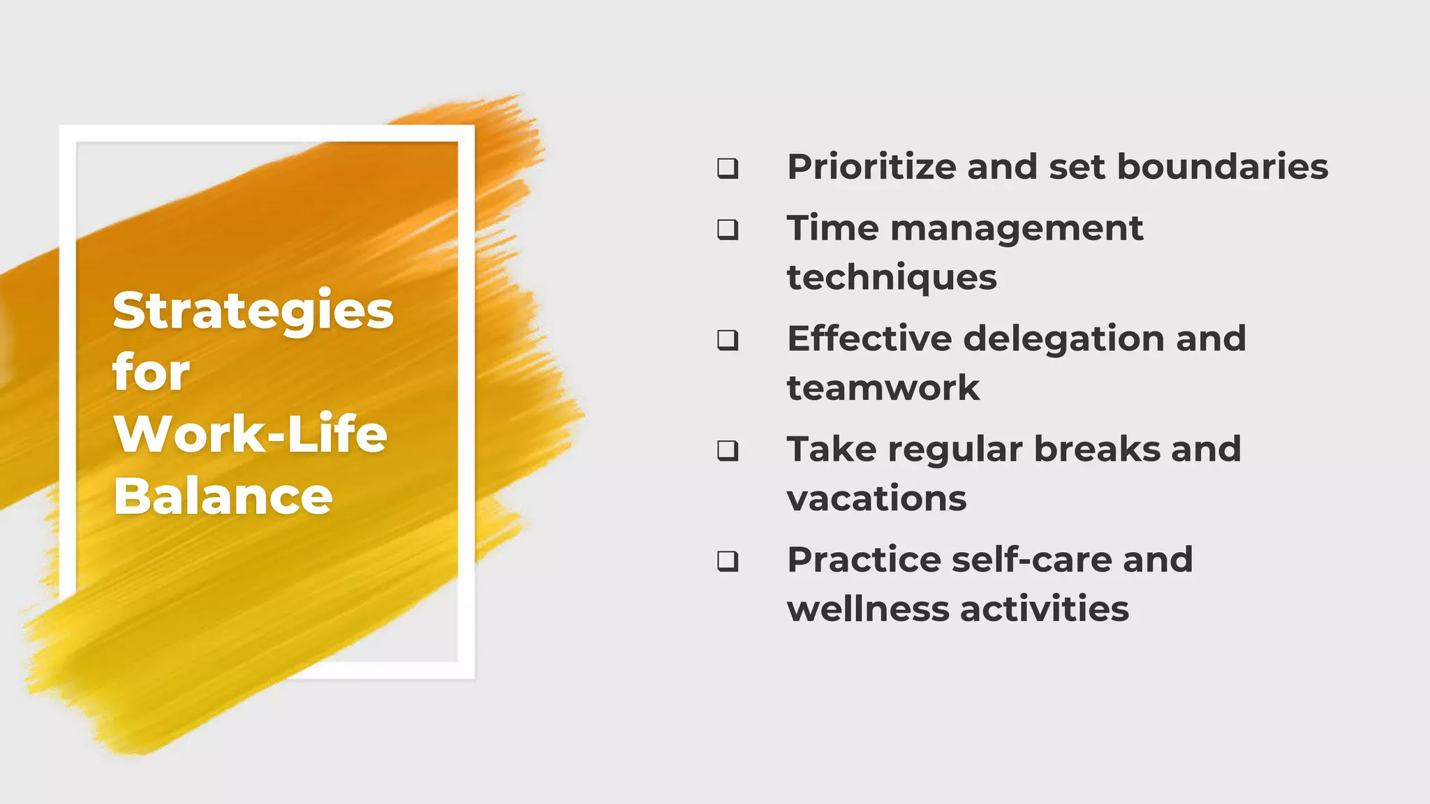 Good Work-Life Balance | PPTX | Career Advice | Careers