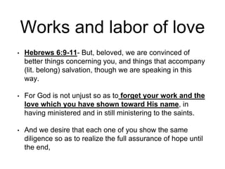 Good Works (Christian duty) | PPTX
