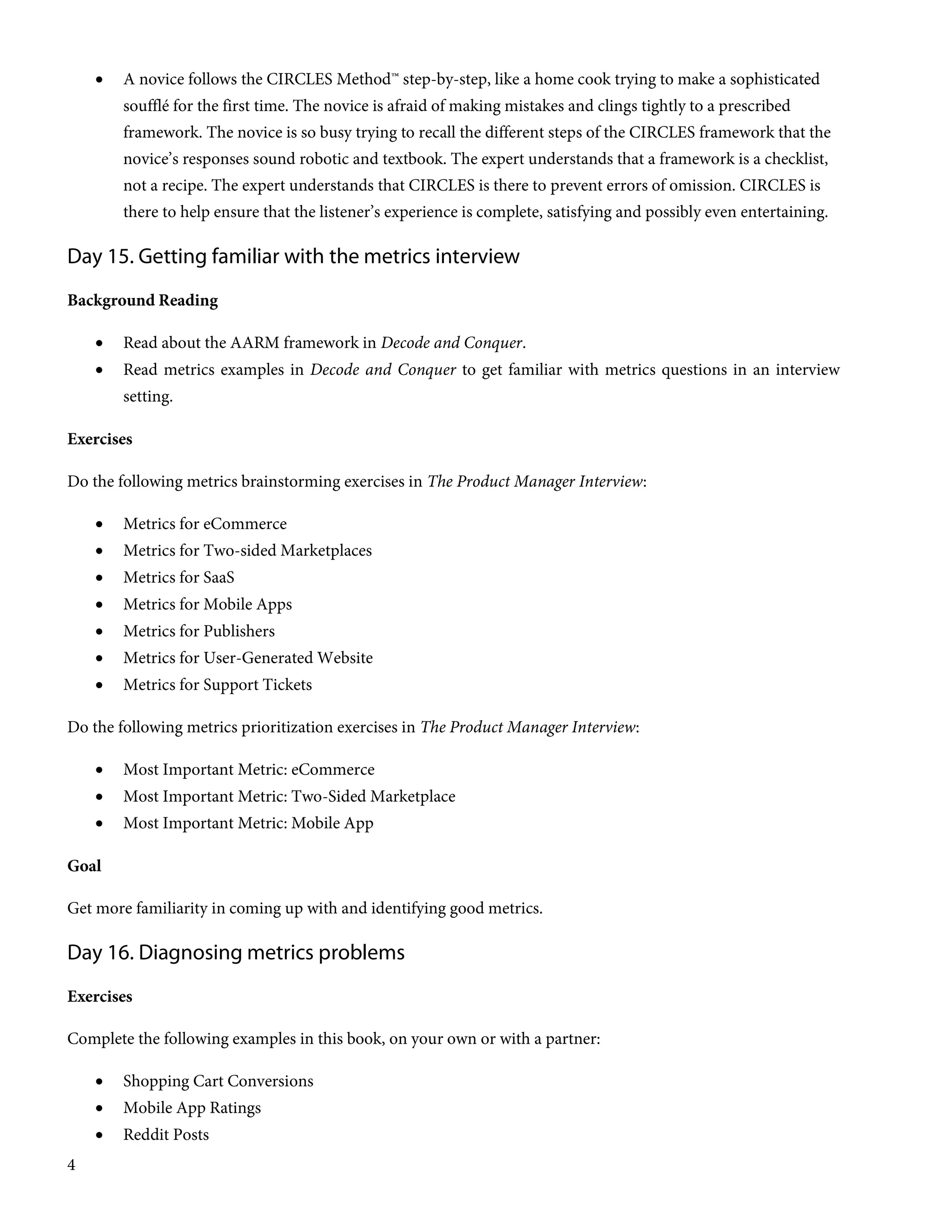 30-Day Google PM Interview Study Guide | PDF