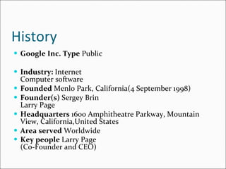 Google the future is here..... | PPT