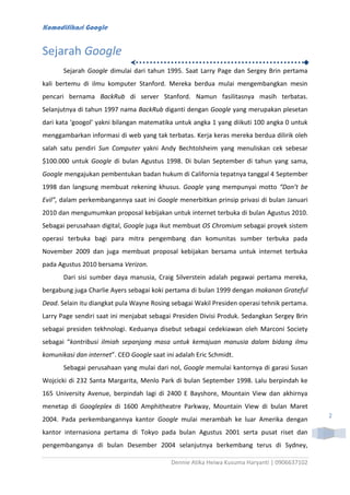 Komodifikasi Google | PDF