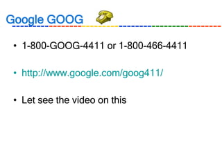 Googling with Google | PPT