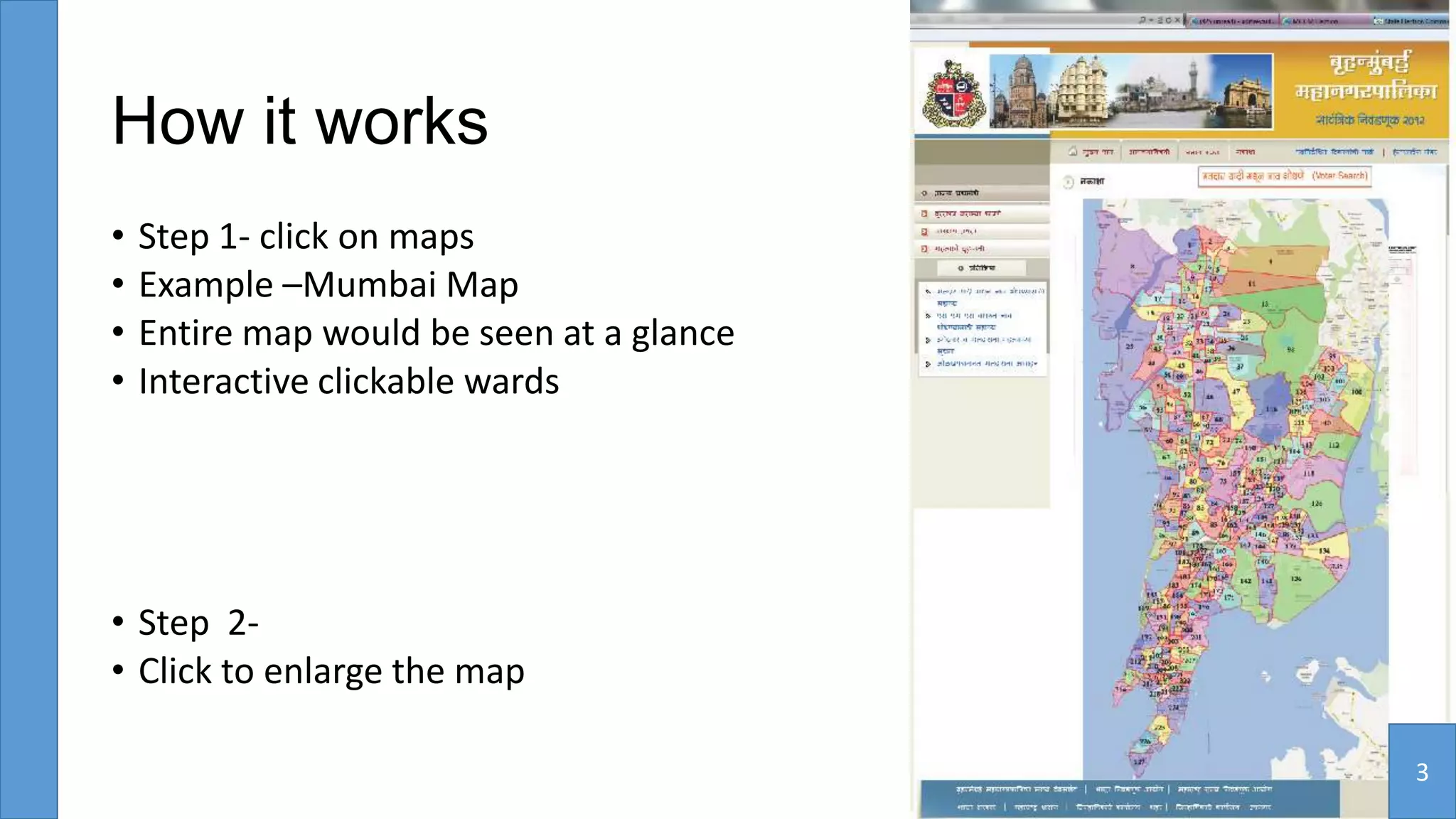 GIS mapping of electoral boundries with legends | PPTX