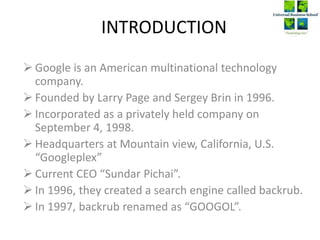 Google | PPT