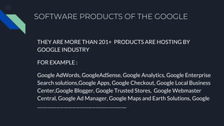 Google hardware products and history | PPTX | Internet | Computing
