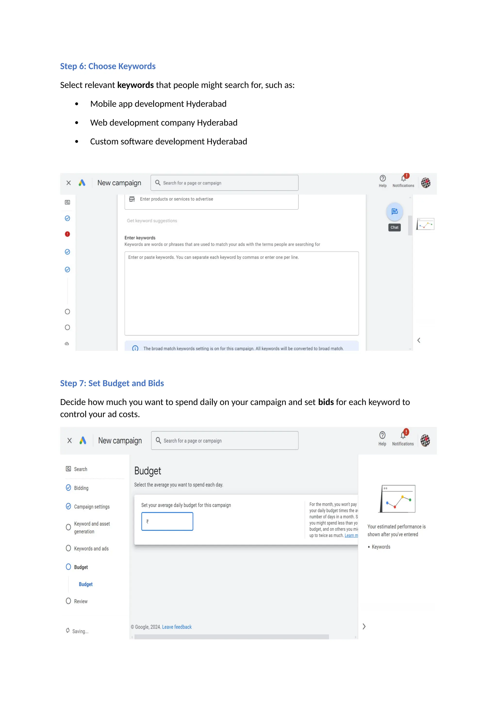 "Key Steps to Master Google Ads Campaigns" | PDF