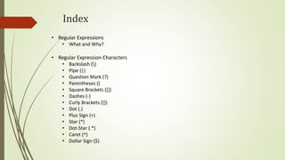Regular Expressions in Google Analytics | PPT