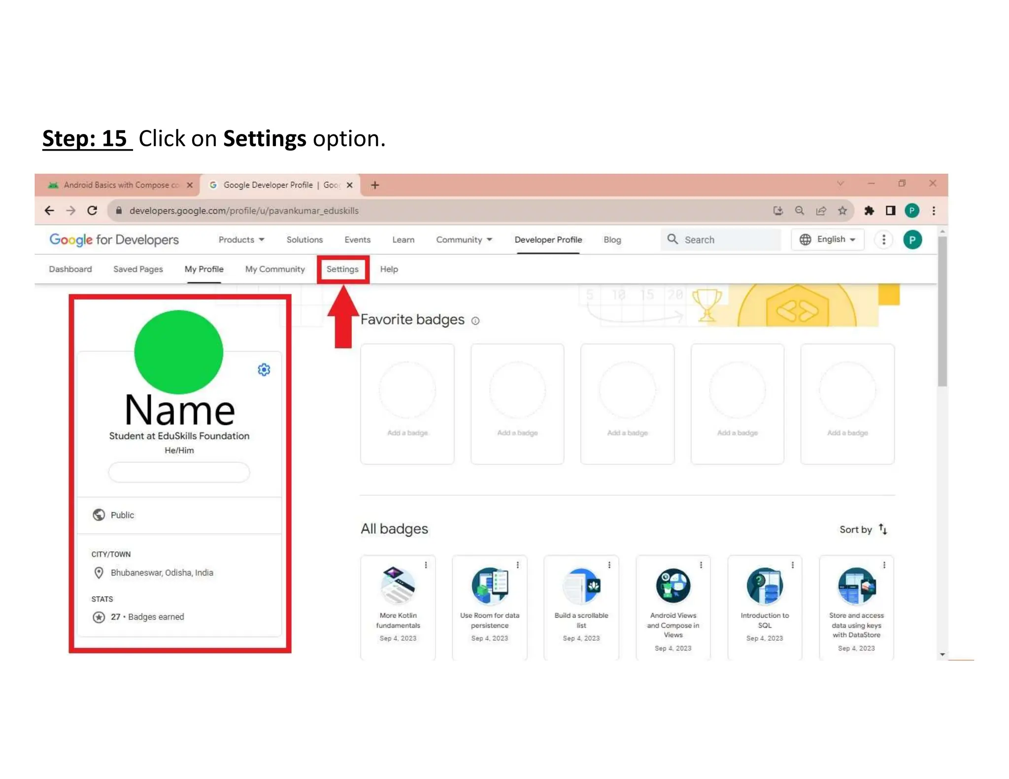 Google-Android Basics with Compose process document.pdf | Internet for Beginners | Internet