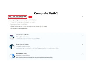 Google-Android Basics with Compose process document.pdf | Internet for Beginners | Internet