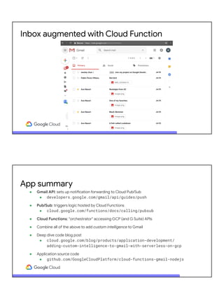 Exploring Google (Cloud) APIs with Python & JavaScript | PDF