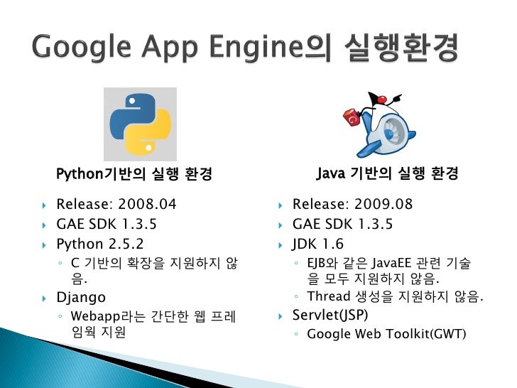구글 앱 엔진의 활용(Google App Engine) 2부