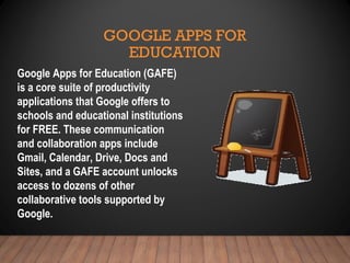 Google apps-overview | PPT