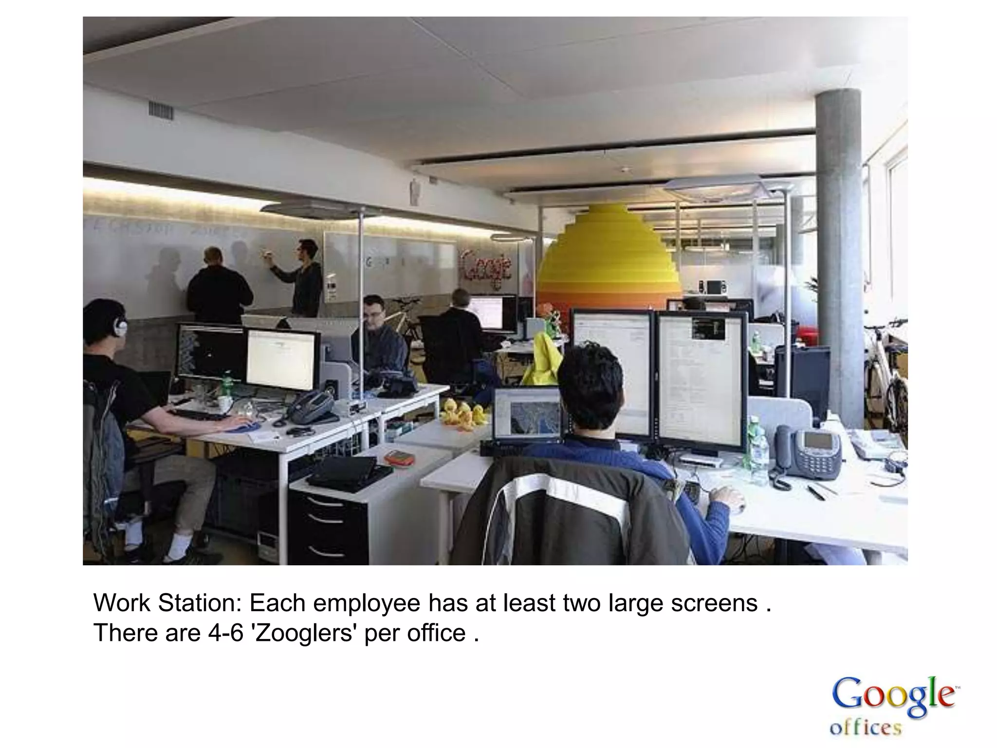GOOGLE OFFICES ... | PPT | Technology & Computing