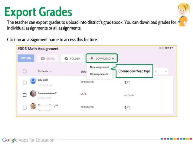 Google classroom-training-1 | PPTX | Homework and Study | Education