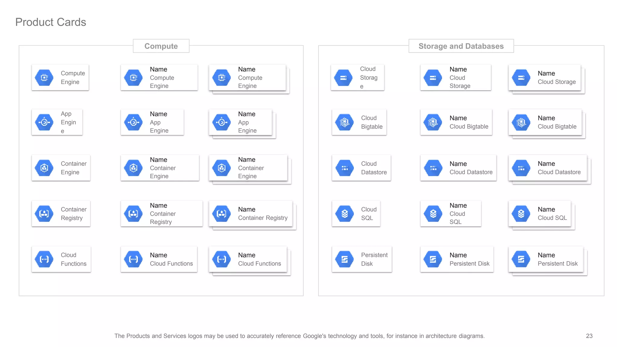 Google cloud-platform-official-icons-and-sample-diagrams | PPTX