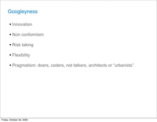Google Innovation Culture | PPT
