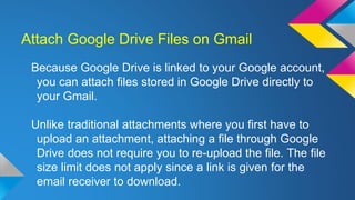 Google Drive Tips and Tricks | PPTX