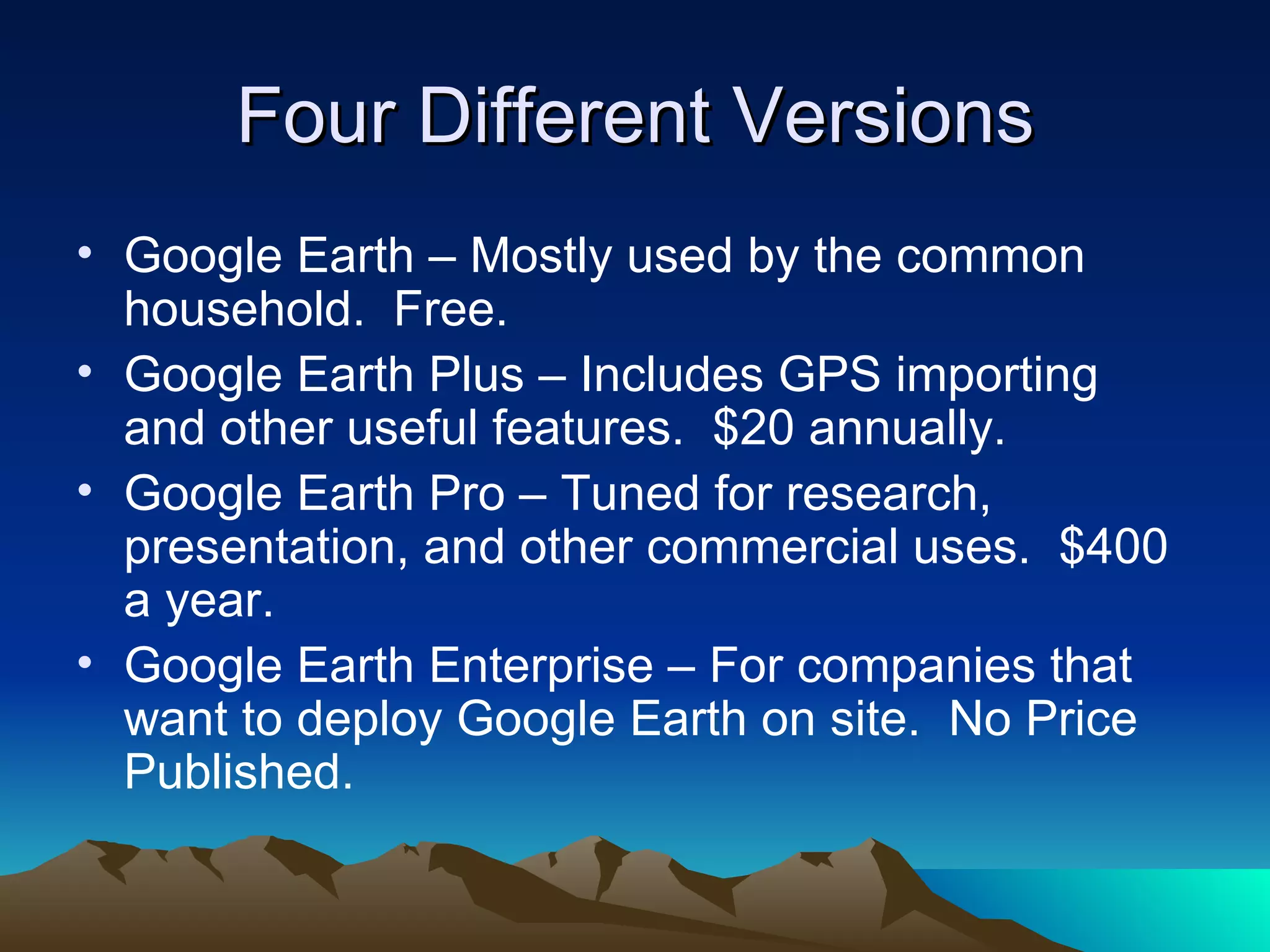 Google Earth | PPT