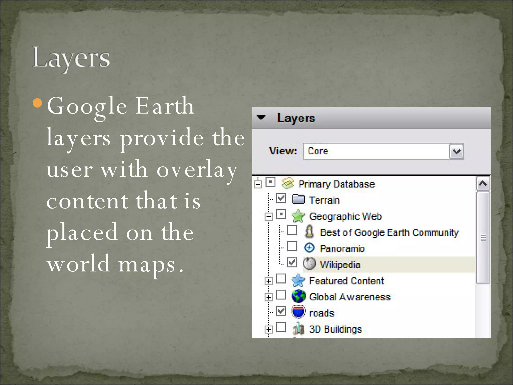 Google Earth Power Point | PPT