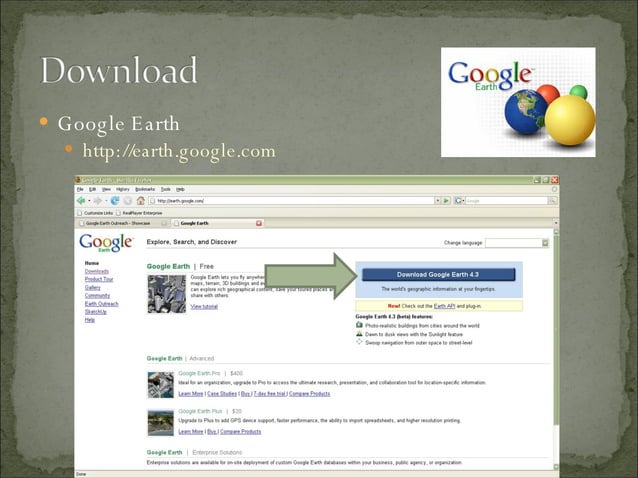Google Earth Power Point | PPT