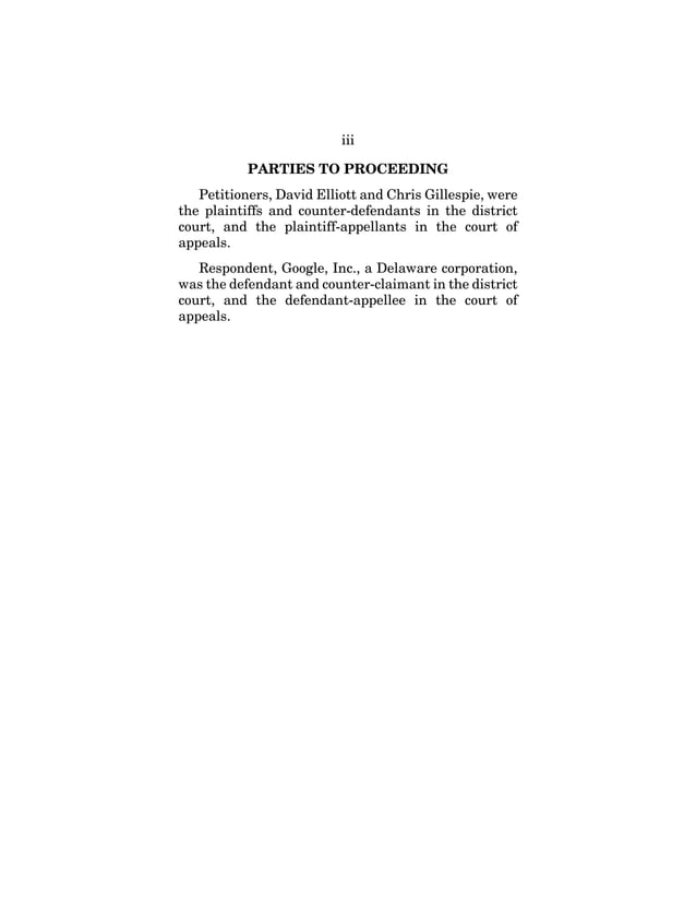 Google genericide-cert-petition | PDF