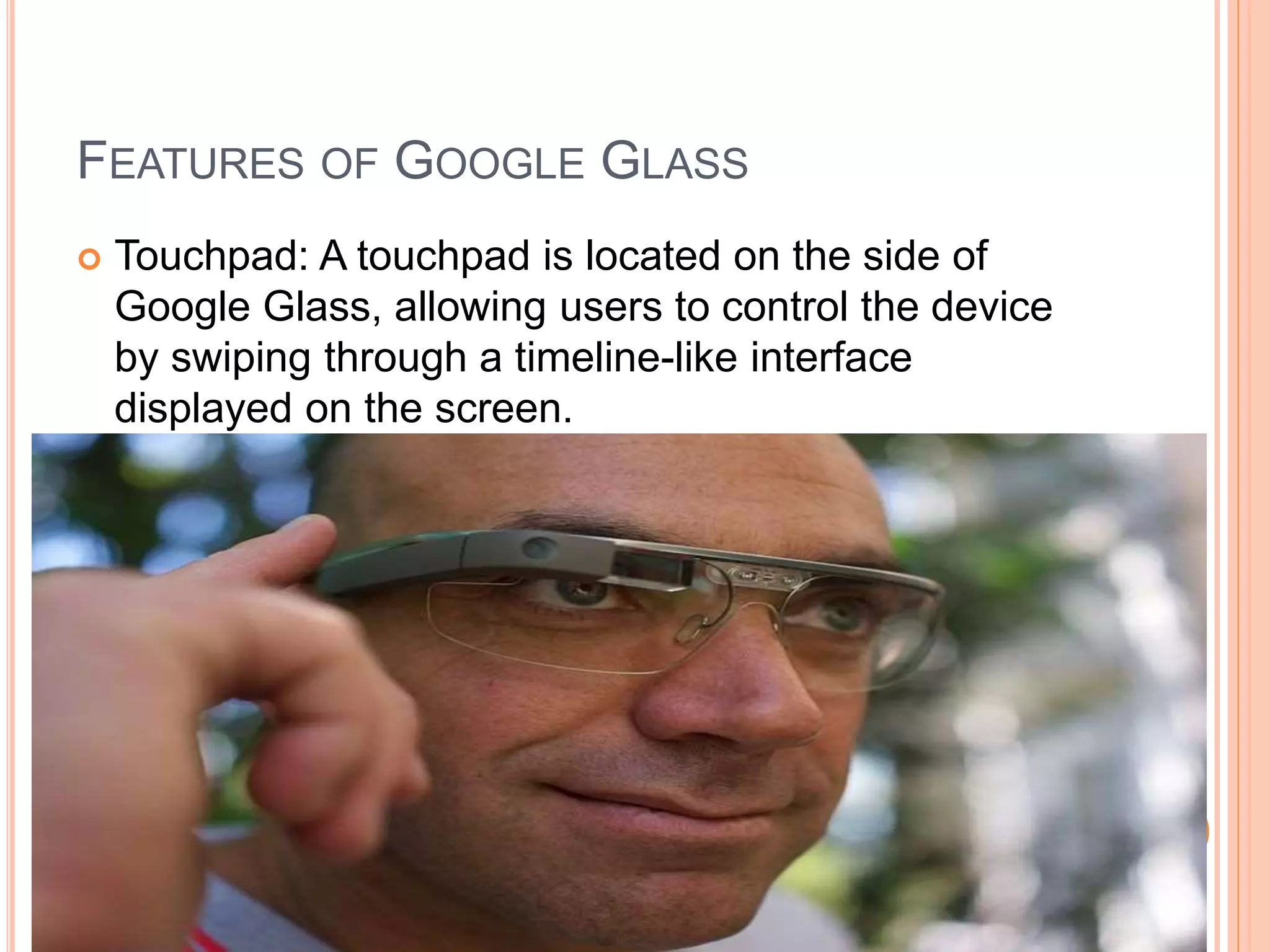 Google glass presentation | PPTX