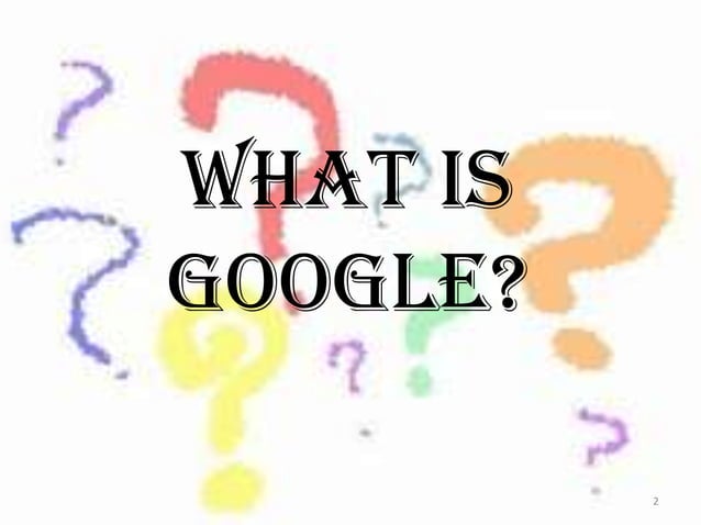 Google history nd architecture | PPT