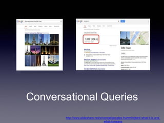 Google Hummingbird by Andrew | PPT