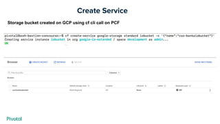 Pivotal CloudFoundry on Google cloud platform | PDF