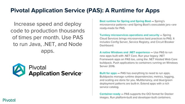 Pivotal CloudFoundry on Google cloud platform | PDF