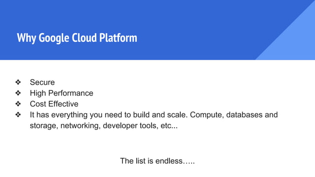 Develop & Deploy your Laravel Application on Google Cloud Platforms | PPT
