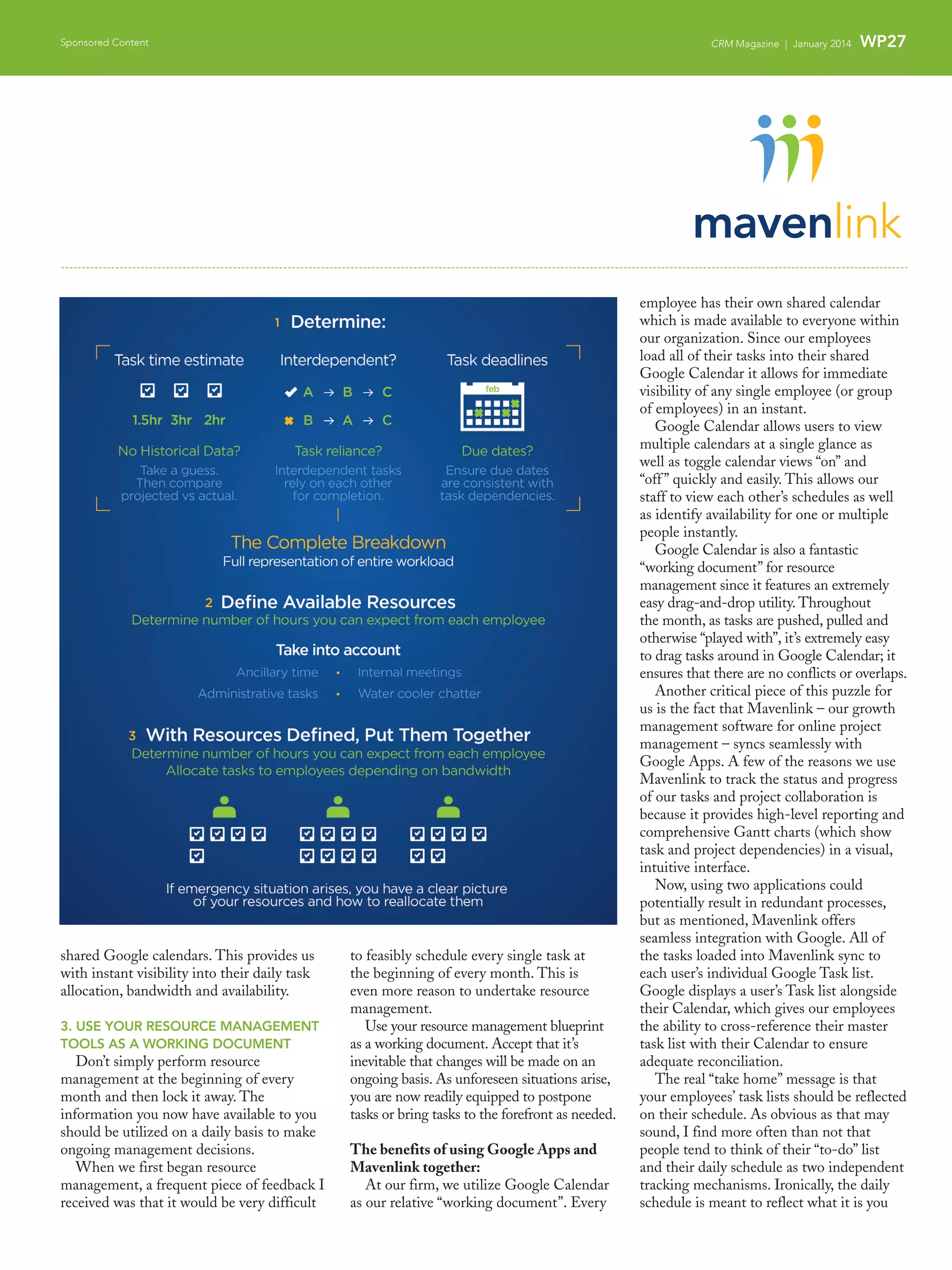 Google-ize My CRM | PDF