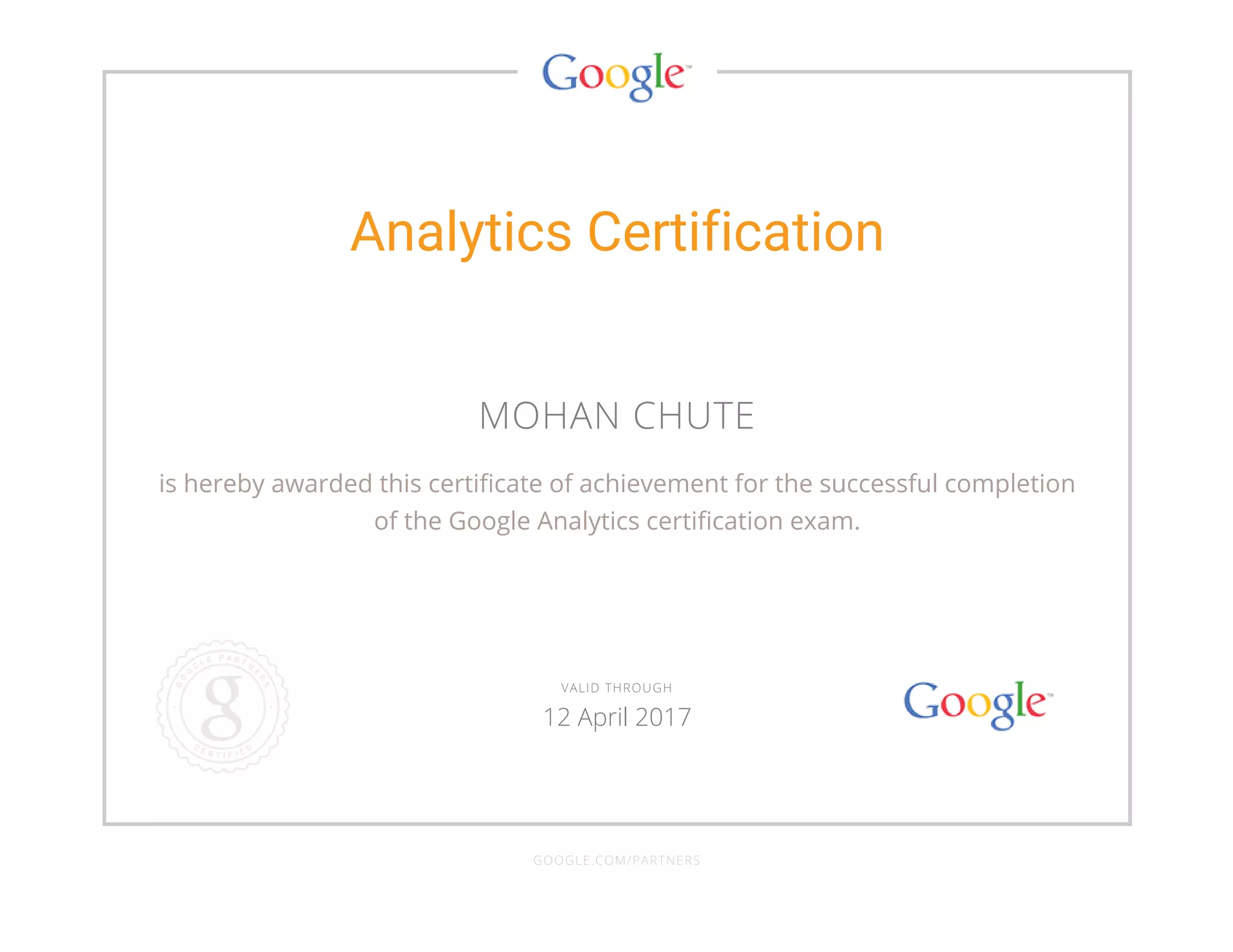 Google partners-analytics-certification | PDF