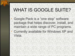 Google Suite | PPT