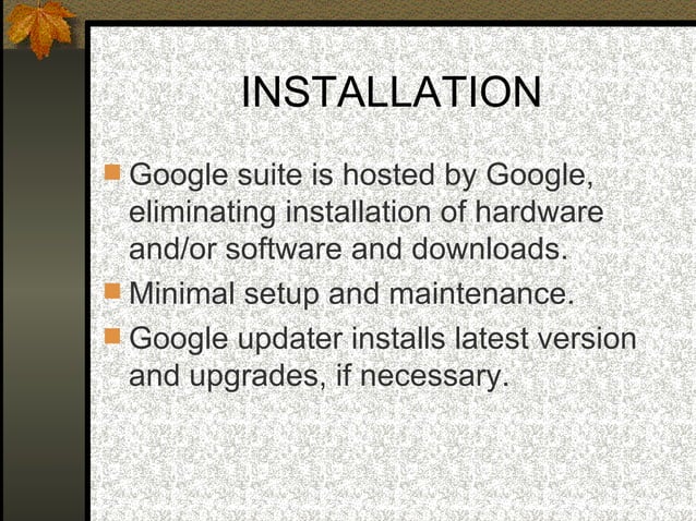 Google Suite | PPT