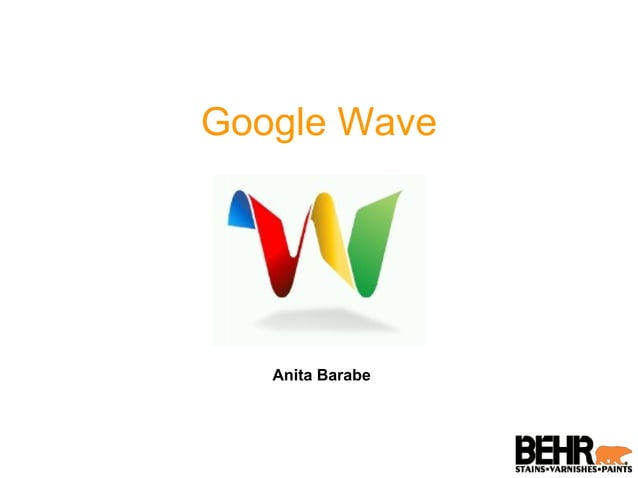 Google Wave Introduction | PPT