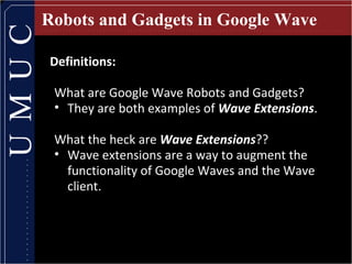 Google wave-oiss-long-032910-final b | PPT | Email | Internet