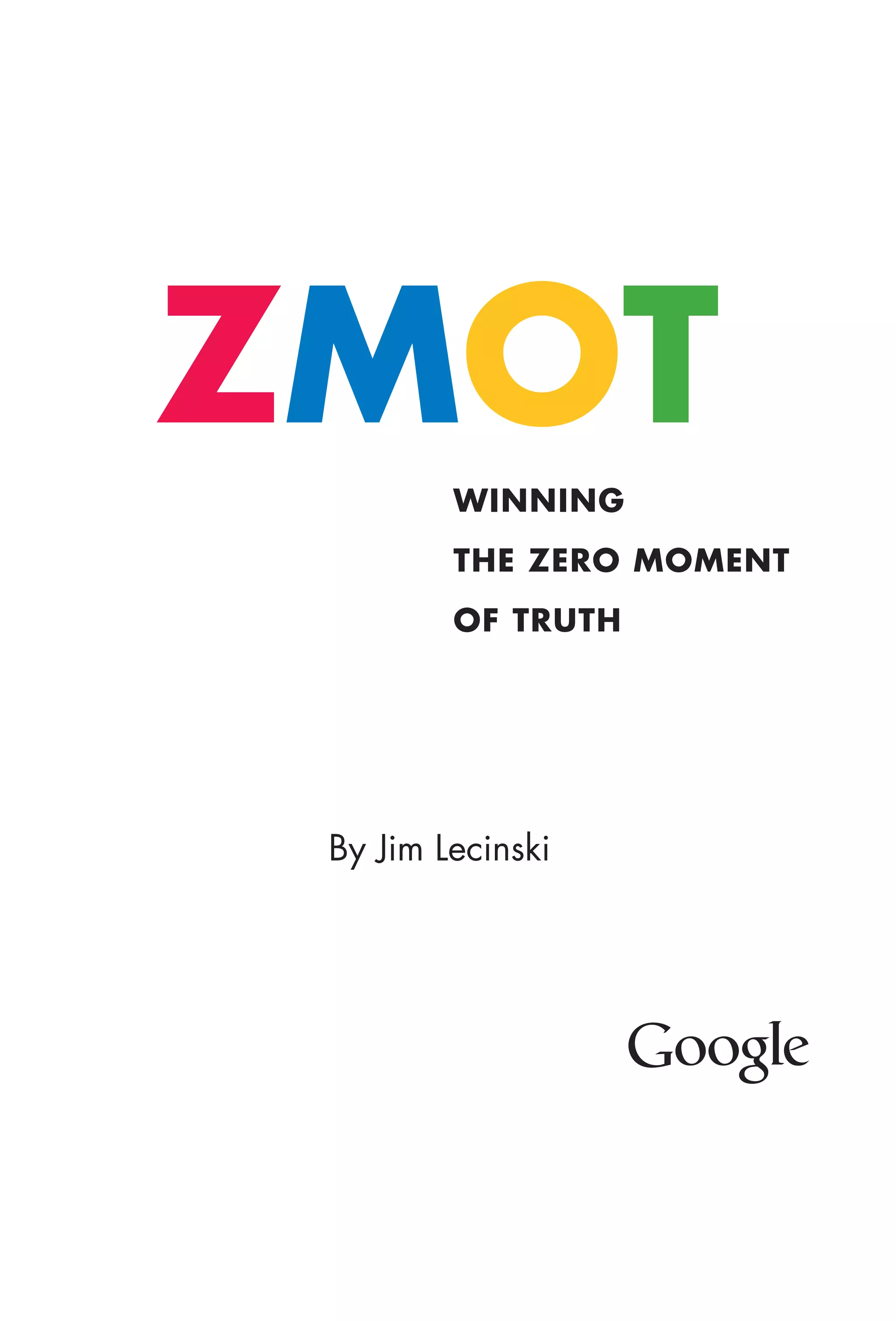 ¿Qué es Google ZMOT? | PDF