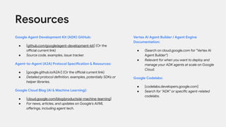 Building Connected Agents: An Overview of Google's ADK and A2A Protocol | PDF