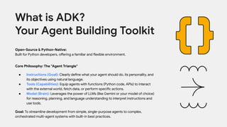 Building Connected Agents: An Overview of Google's ADK and A2A Protocol | PDF