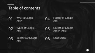 Google ads evolution and launch in India .pptx